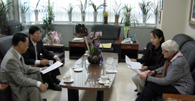 ICSW 세계회장 내한